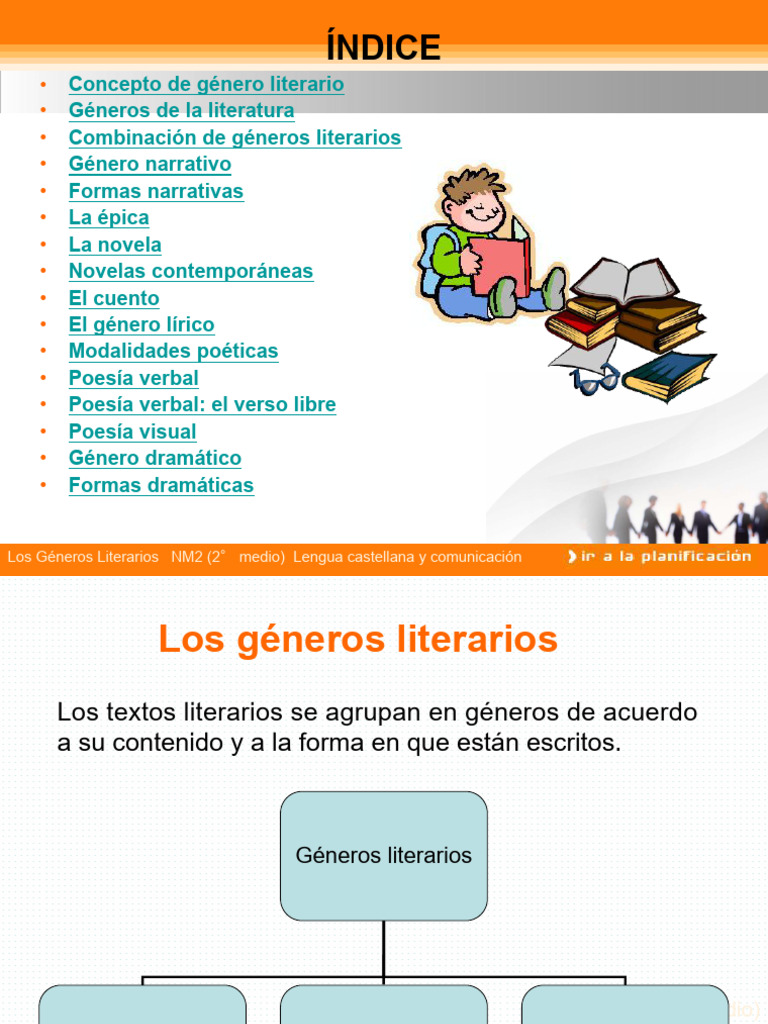 Los Generos Literarios. | PDF | Sonetos | Narración