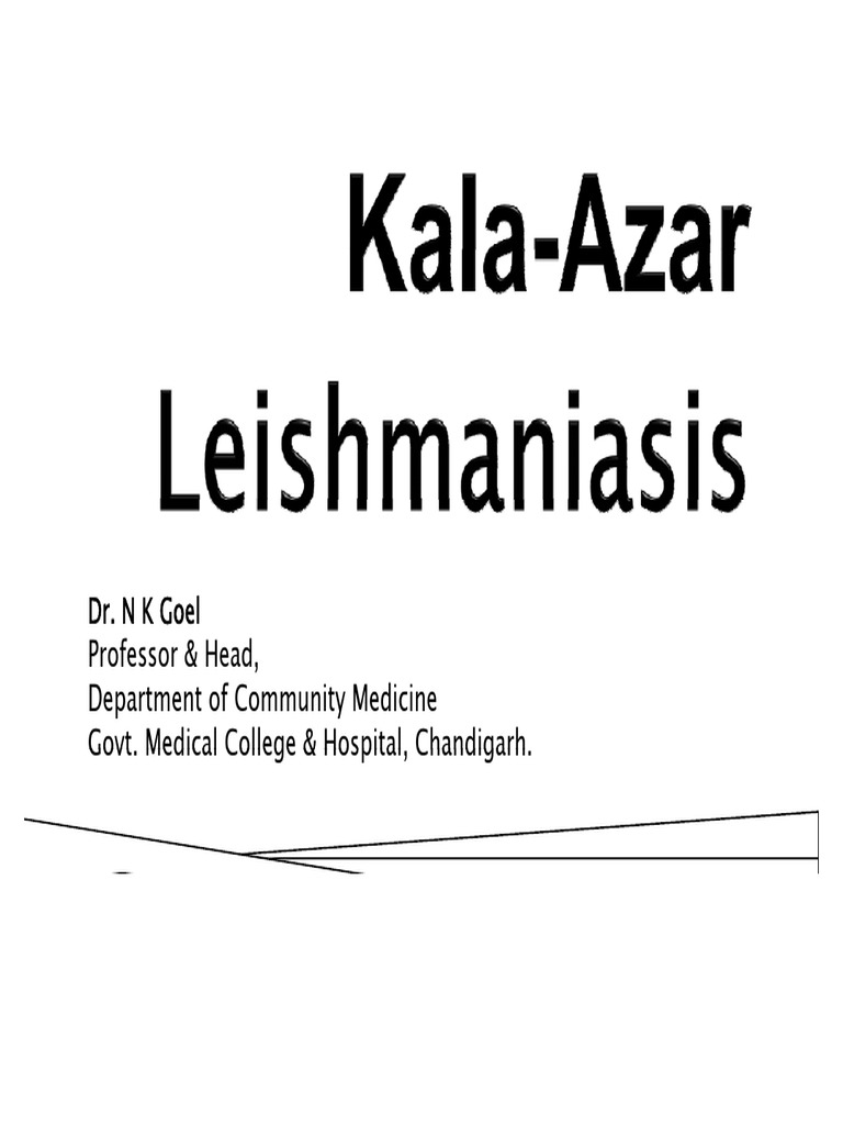 Kala Azar | PDF | Medicine | Medical Specialties