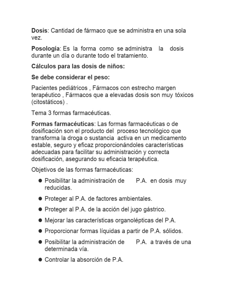 formulas M | PDF | Medicamentos con receta | Tableta (Farmacia)