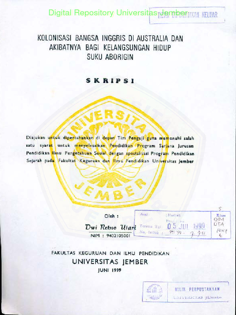 Dwi Retno Utari 9402105001 A | PDF