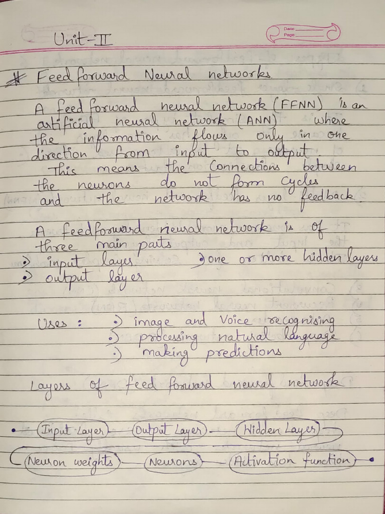 Deep Learning (Unit - 2) | PDF