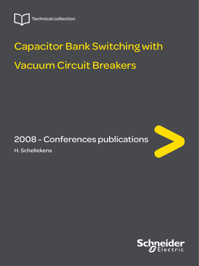 Capacitor Bank Switching With Vaccum Circuit Breakers 1685966655 | PDF ...