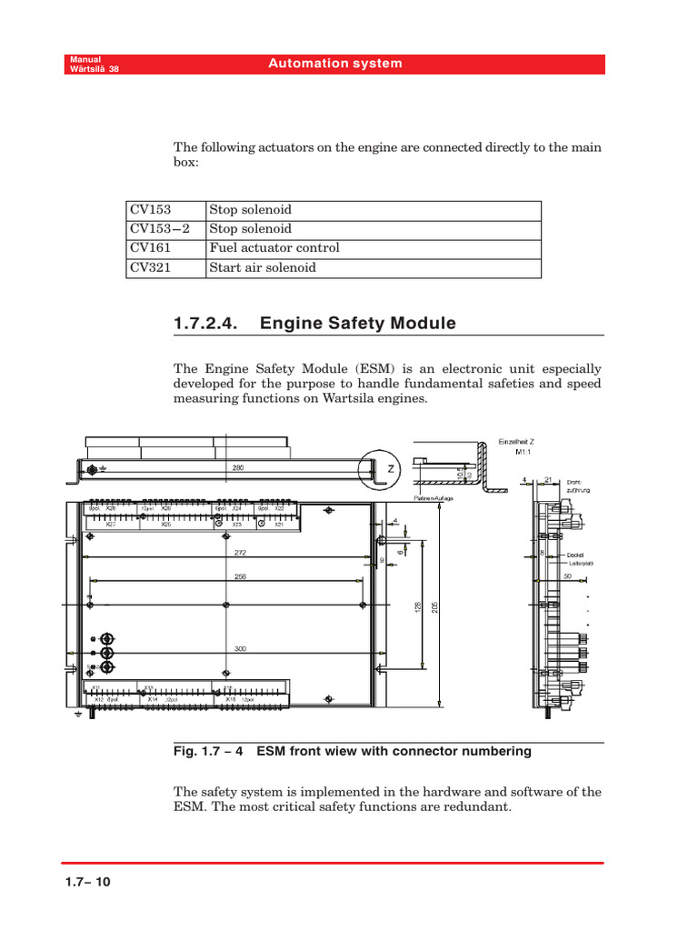 ESM 10 Instruction Manual | PDF | Automation | Switch
