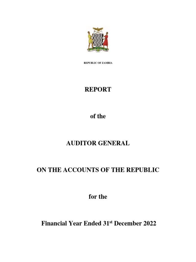 Auditor-Generals-Main-Report-2022 | Download Free PDF | Audit ...