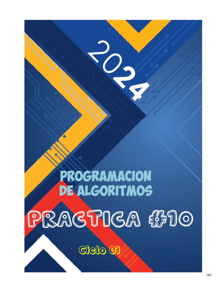 Guia10_PAL404_ciclo_01-2024 | PDF | C Sharp (lenguaje de programación) | Desarrollo de software