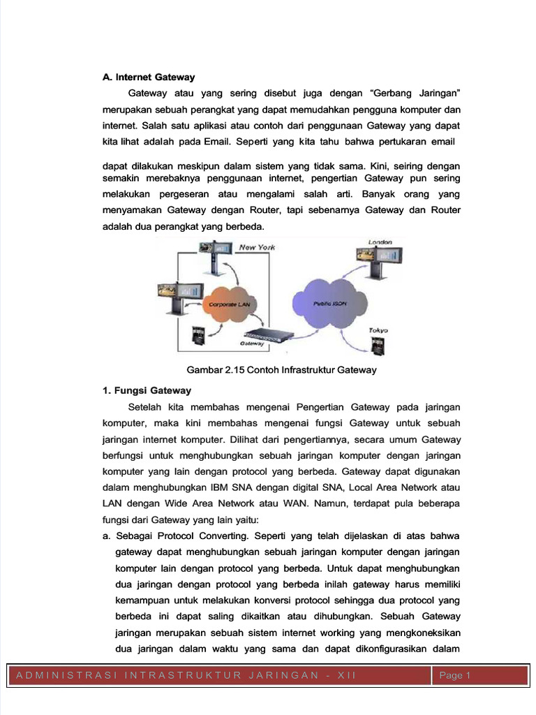 PDF Materi Aij Kelas Xii - Compress | PDF | System Software