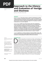 AAFP Dizziness - Evaluation and Management | PDF | Vertigo | Ménière's ...