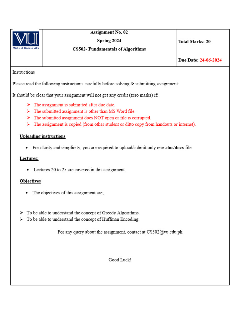 Spring 2024 - CS502 - 2 | PDF