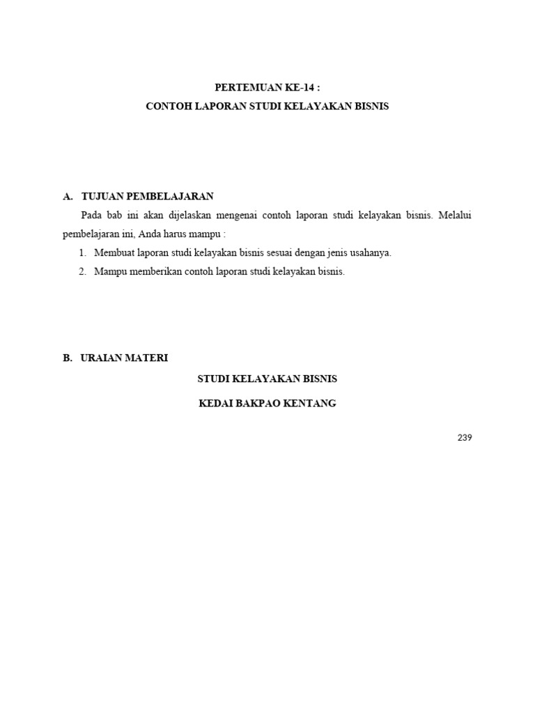 Pertemuan 14.LAPORAN SKB Contoh Laporan SKB | PDF