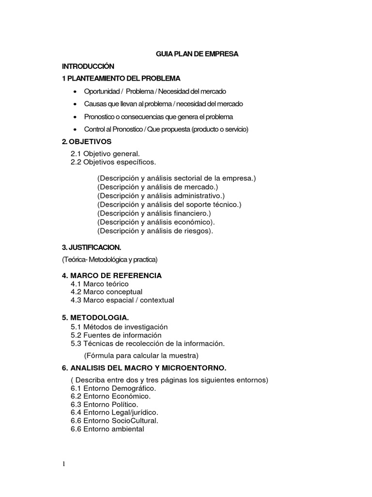 Guia Plan de Empresa 2023 | PDF | Business | Presupuesto