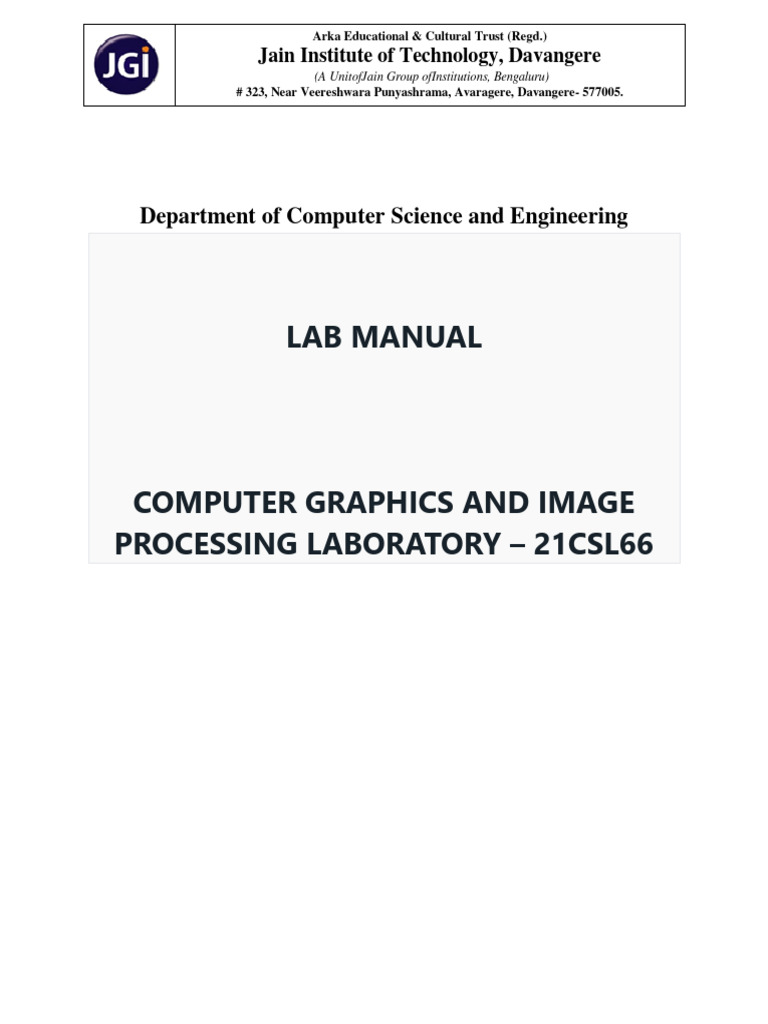 Lab Manual CG and Image Processing 21 Scheme | PDF | Computer Graphics ...