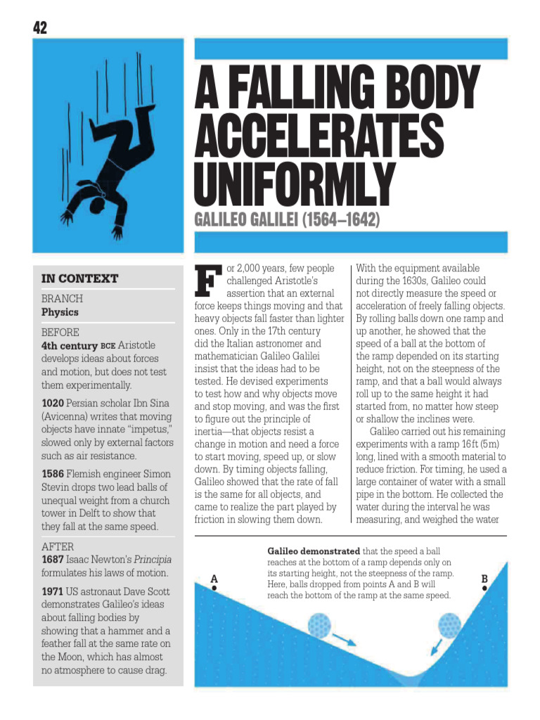 The Science Book 44 | PDF | Galileo Galilei | Force