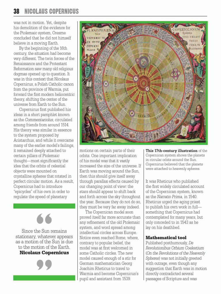 The Science Book 40 | PDF | Nicolaus Copernicus | Heliocentrism