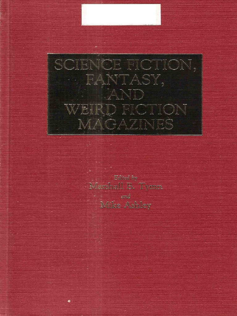 Science Fiction, Fantasy, and Weird Fiction Magazines - (Historical ...