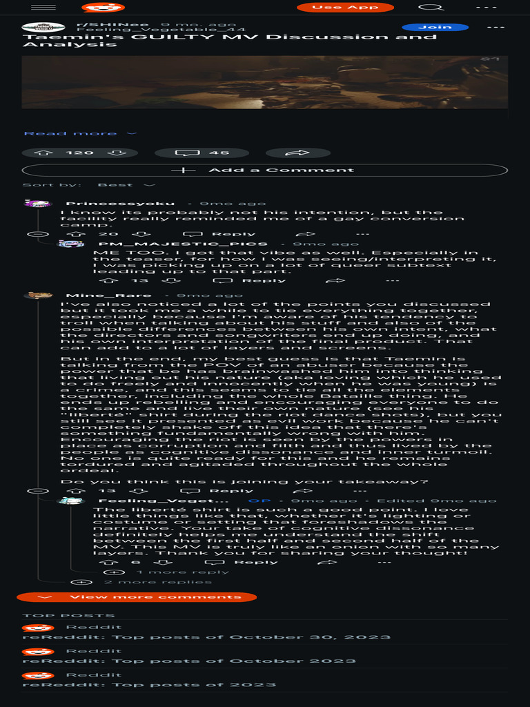 Taemin's GUILTY MV Discussion and Analysis RSHINee 2 | PDF