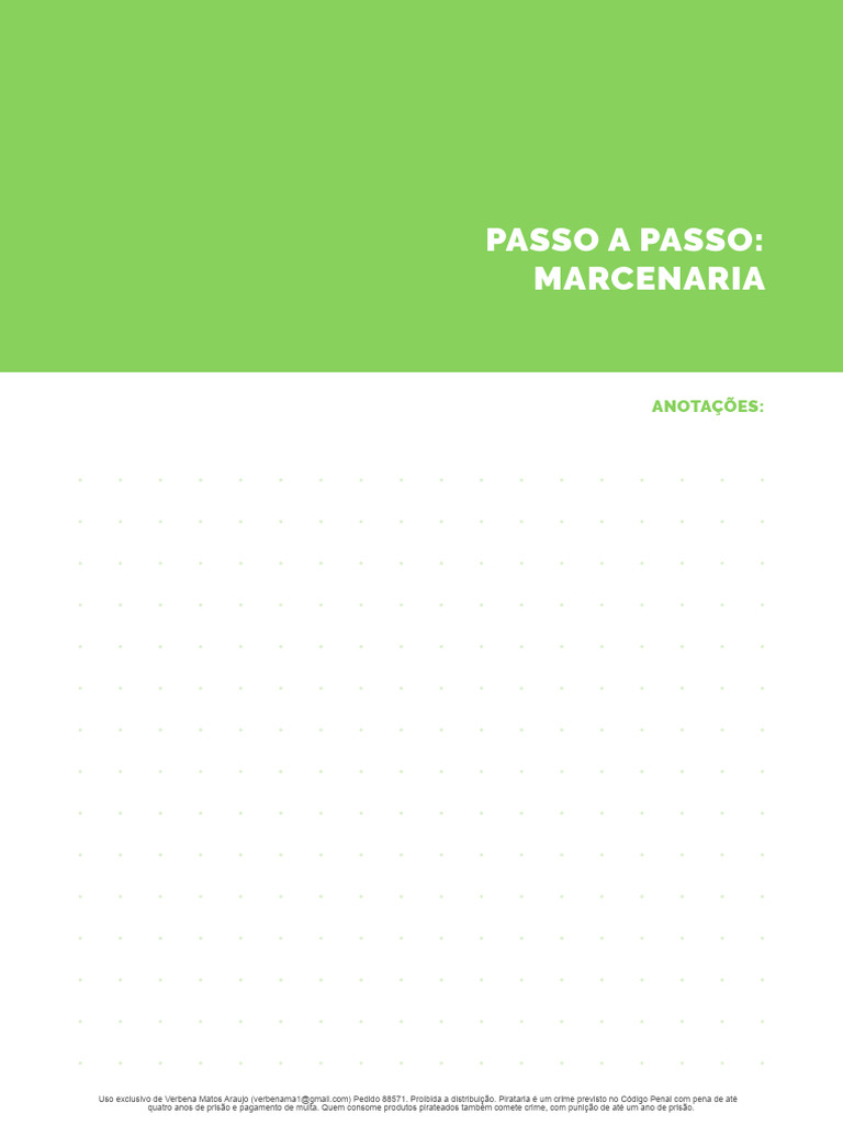 Checklist-passo-a-passo-marcenaria | Download grátis PDF | Crimes ...