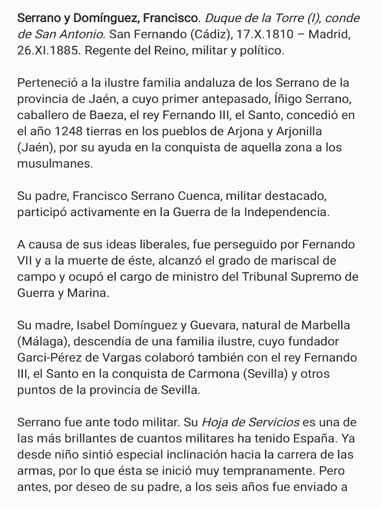 Serrano | PDF