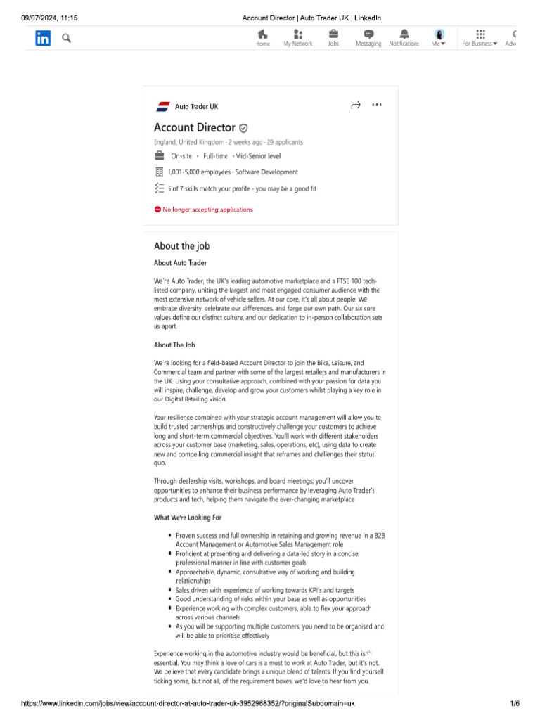 JD - Auto Trader | PDF