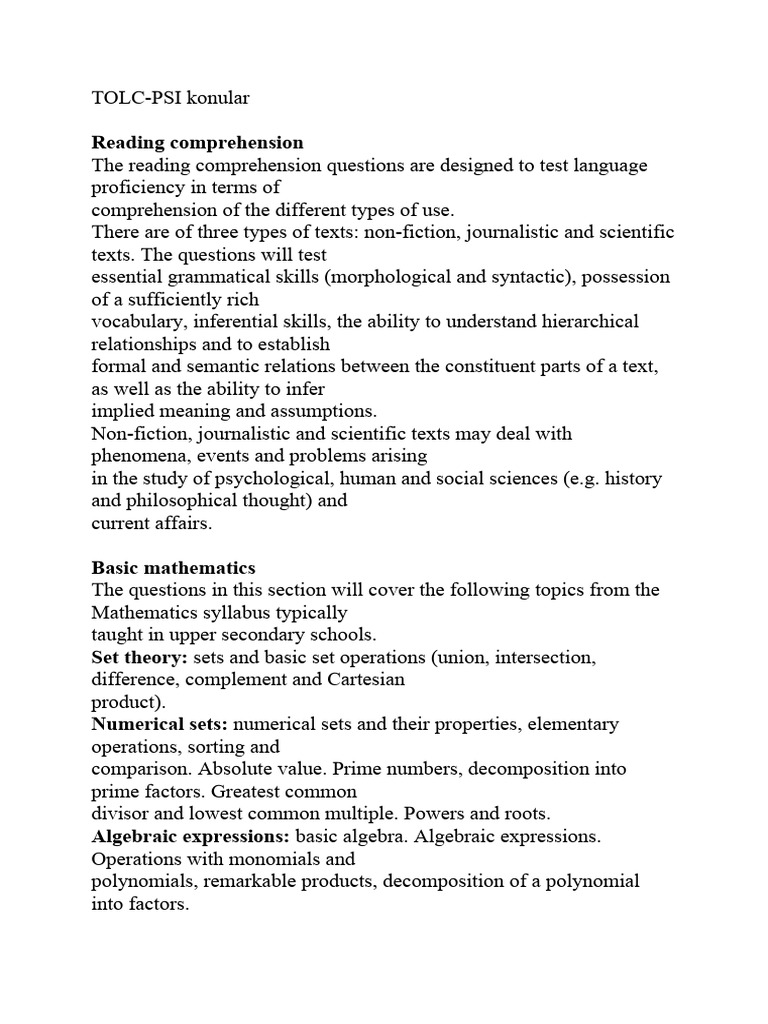 Tolc Psi | PDF | Function (Mathematics) | Cell (Biology)