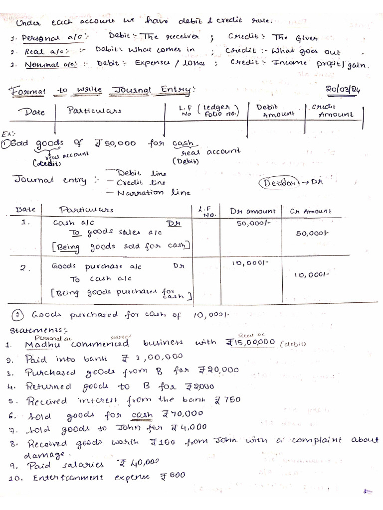 Journals and Ledgers | PDF