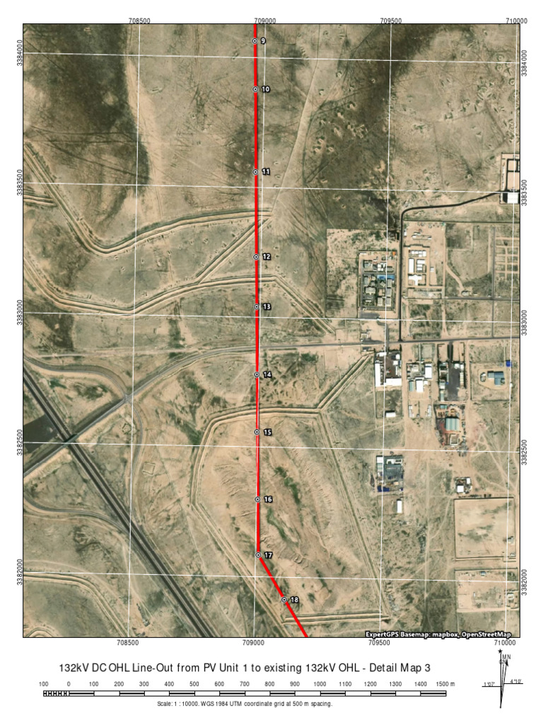 132kV DC OHL Line Detail Map | PDF