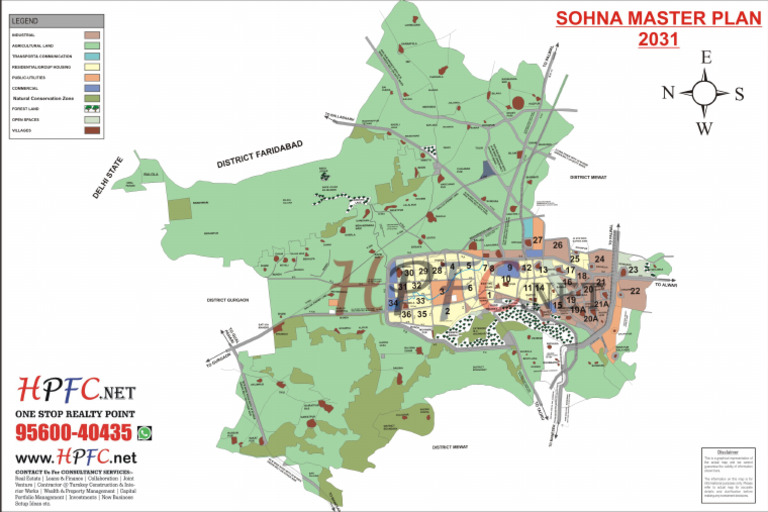 Sohna Master Plan-2031 | PDF