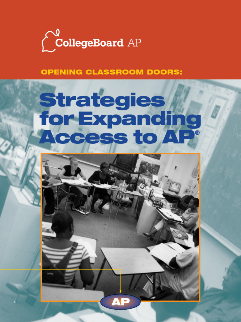 Strategies For Expanding Access To AP | PDF | Advanced Placement | Teachers