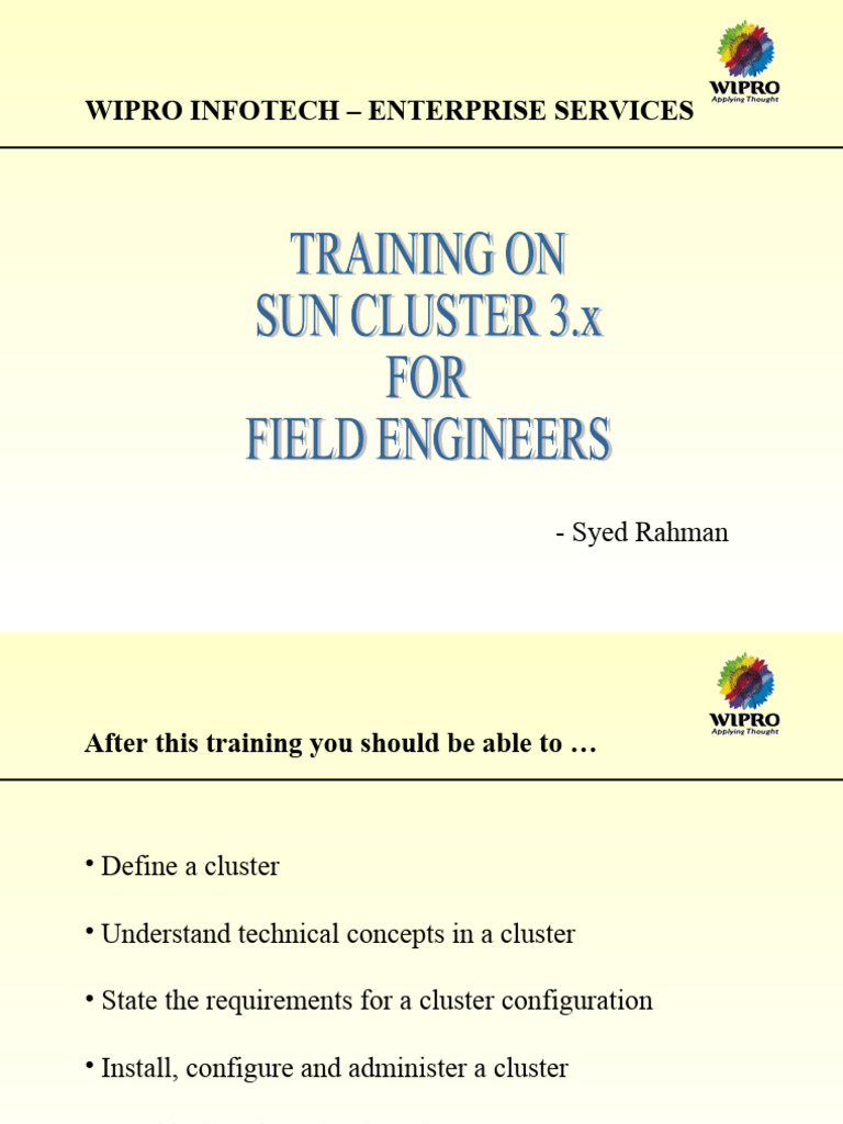 Sun Cluster | PDF | Computer Cluster | File System
