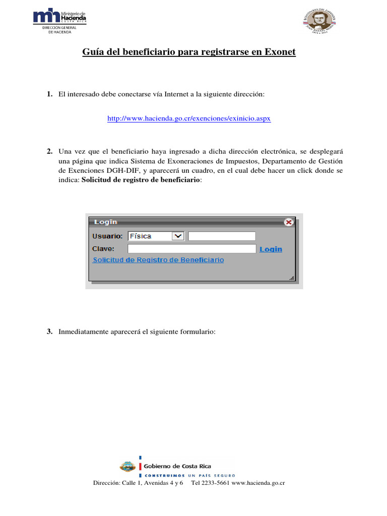 55ce4747a3162 Guia Exonet | PDF | Documento de identidad