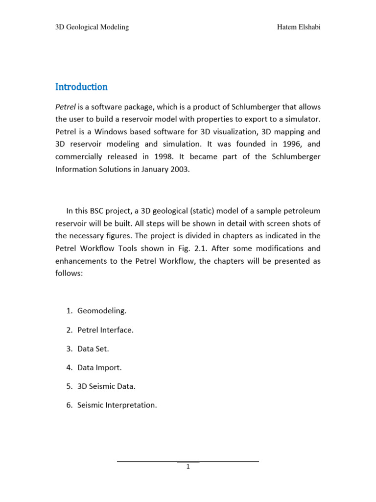 3D Geological Modeling Guide | PDF | 3 D Computer Graphics | Computing