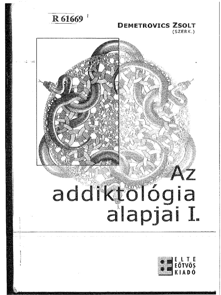 Demetrovics Zsolt - I.Az Addiktológia Alapjai I. - Compressed | PDF