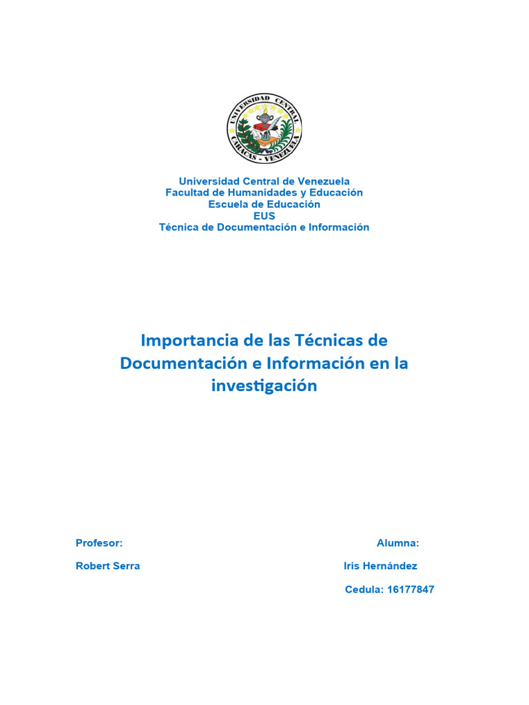 Tecnicas Documentacion e Informacion | PDF | Cuestionario | Observación