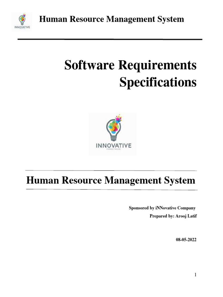 Arooj Latif - HCC - SRS Document | PDF | Eclipse (Software) | Databases