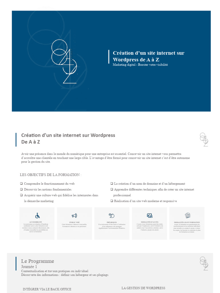 Formation WordPress : Créez votre site pro | PDF | WordPress | Informatique
