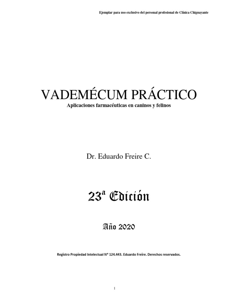 Vademecum Practico Pdf Medicamentos Con Receta Farmacología