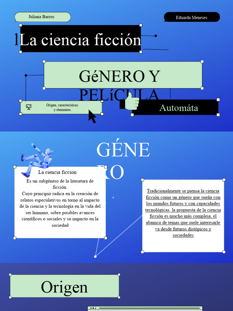 Trabajo Ciencia Ficción. Genero y Película | PDF