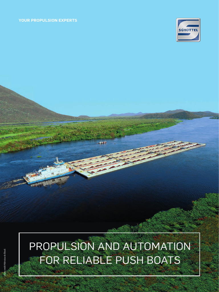 SCHOTTEL PushBoats | PDF | Propulsion | Marine Propulsion