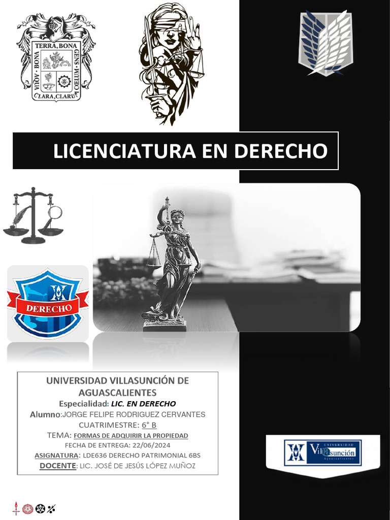 Lde636 Derecho Patrimonial 6bs - Act6 - Rodriguez Cervantes Jorge F ...