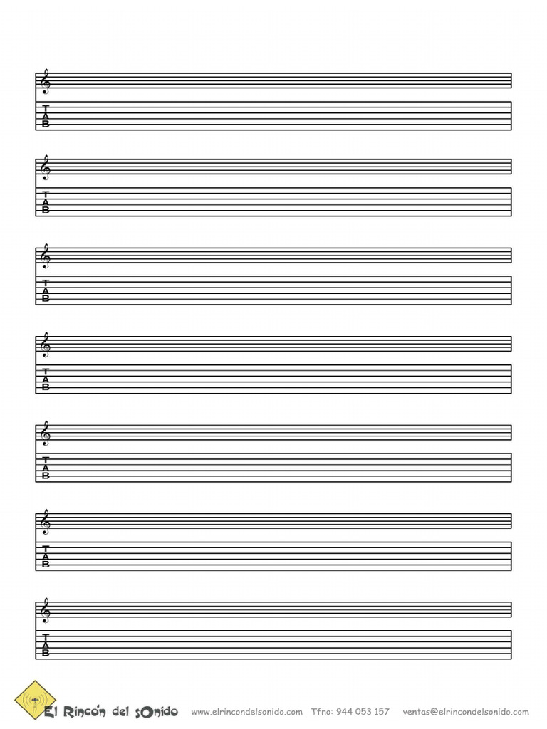 Tab 6cclave de Sol | PDF