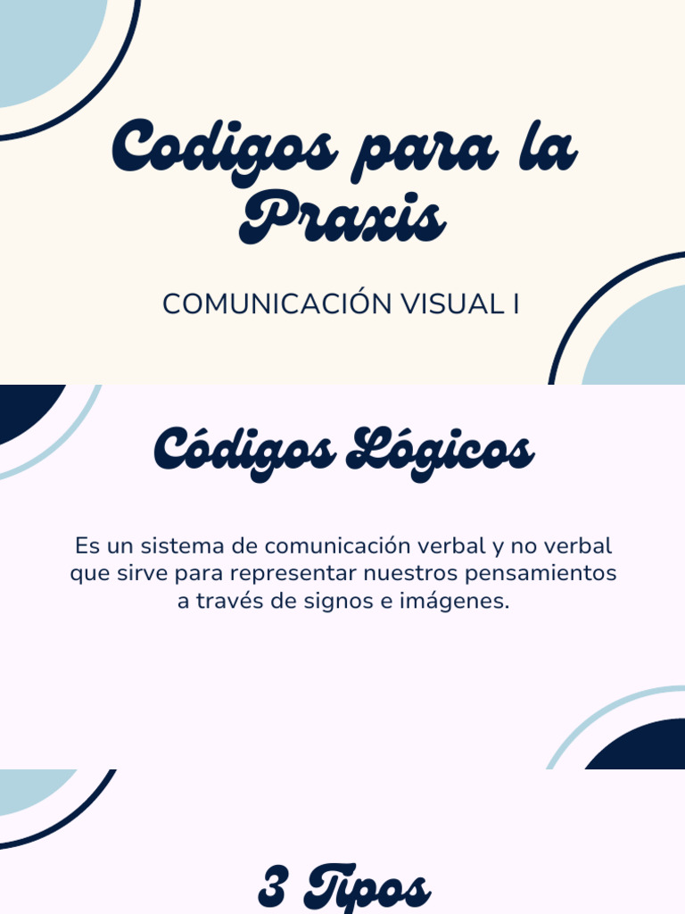 Codigos para La Praxis | PDF | Comunicación no verbal | Comunicación
