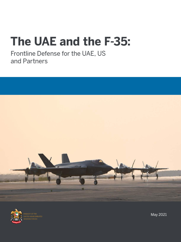 f-35 White Paper | PDF | United Arab Emirates | Lockheed Martin F 35 ...