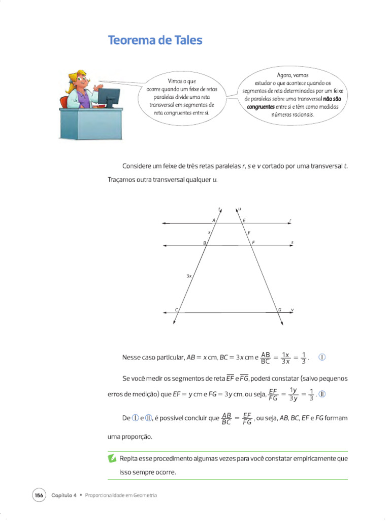 Teorema de Tales | PDF