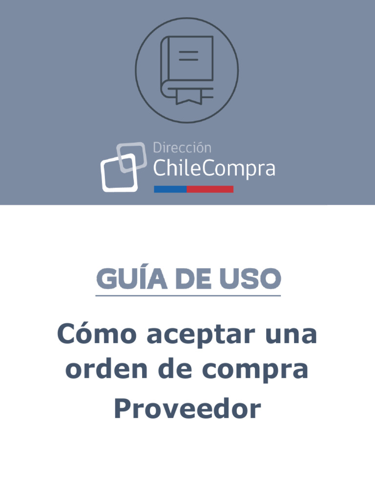 Guia de Uso Como Aceptar Una OC | PDF