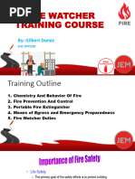 Fire Watcher Roles Responsibilities Duties | PDF