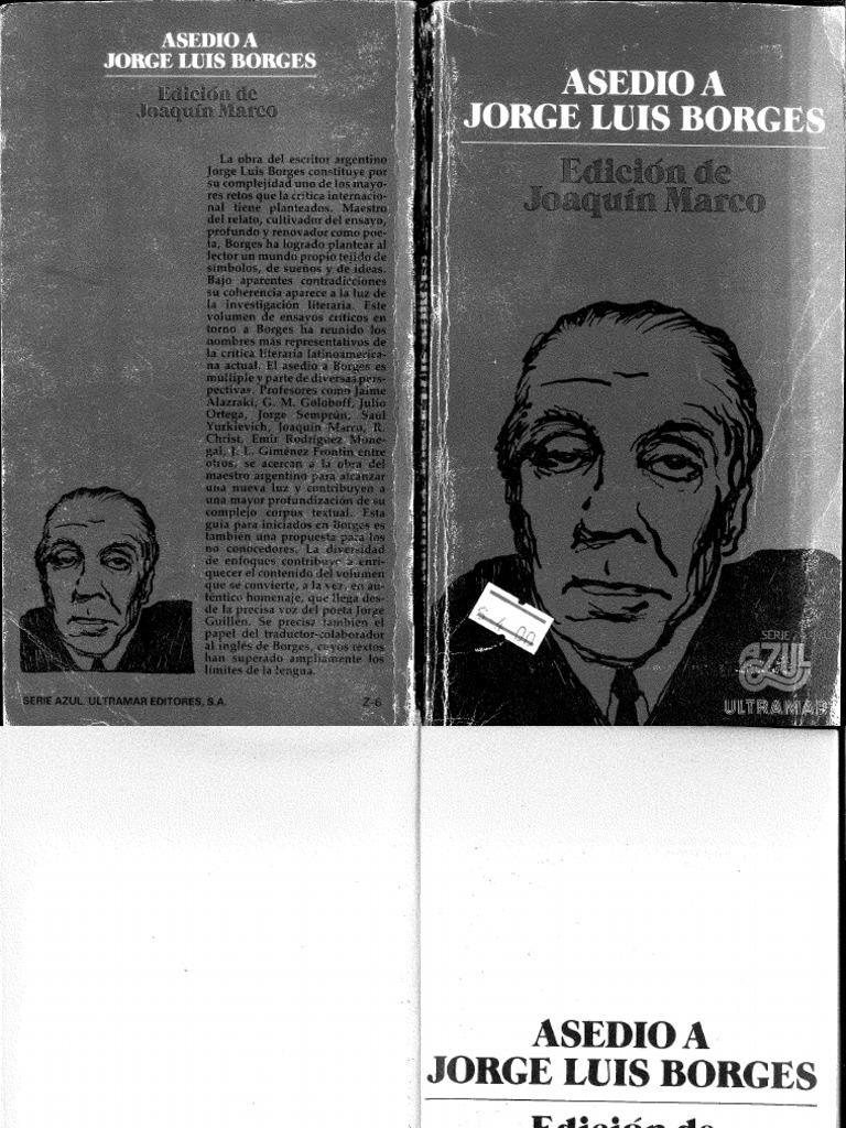 Alazraki, Jaime. Estructura Oximorónica en Los Ensayos de Borges | PDF