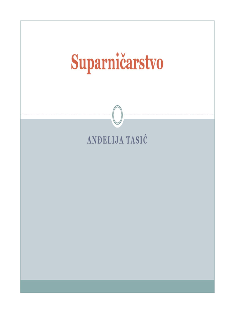 GPP Suparnicarstvo | PDF