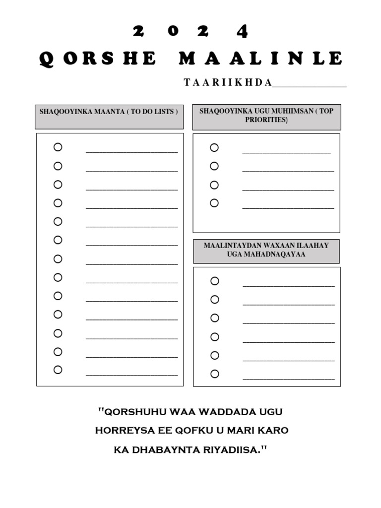 2024 DAILY PLANNER Macalin Fahad Khaliil FX | PDF