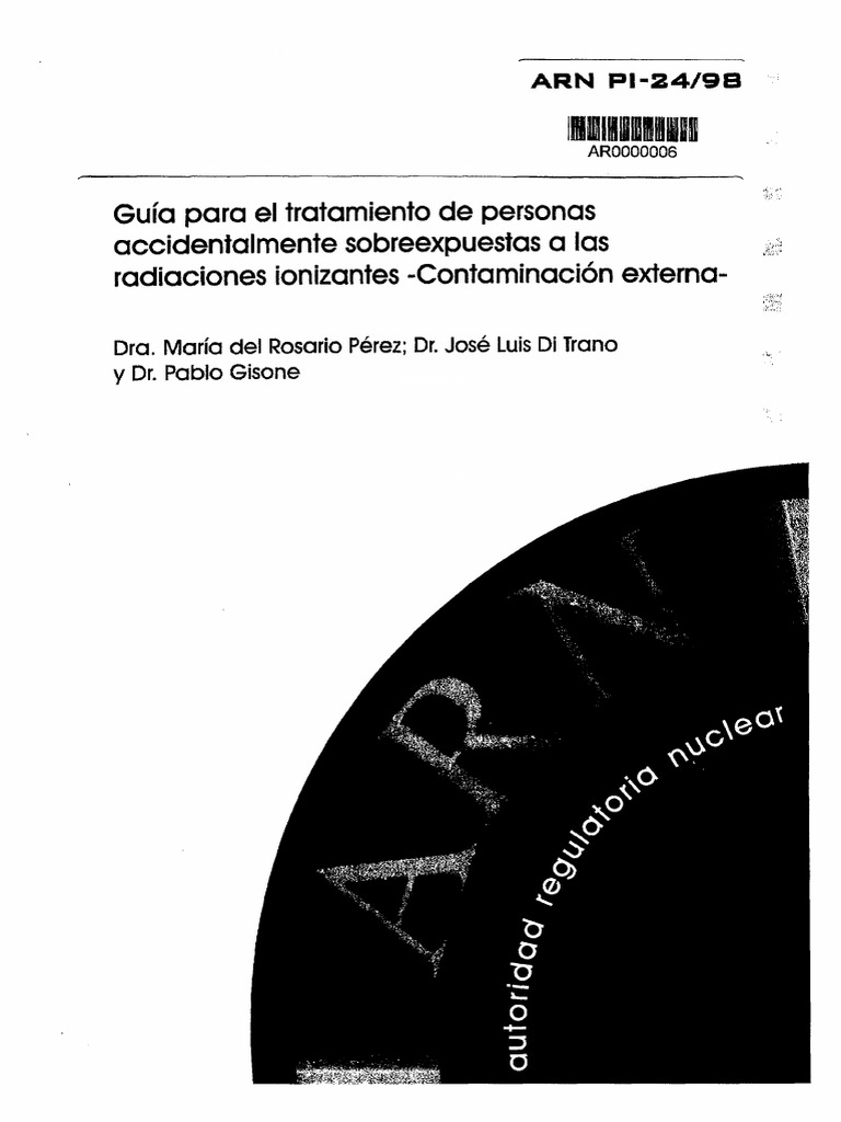 Guía de Tratamiento de Personas Accidentalmente Sobreexpuestas A Las ...