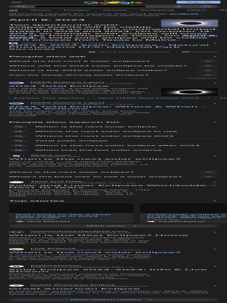 Whens The Next Solar Eclispe - Google Search | PDF | Eclipse | Solar ...