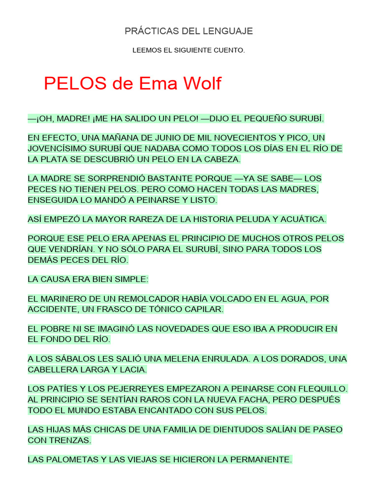 Secuencia PDL | PDF | Apariencia humana | Pelo Secuencia PDL | PDF | Apariencia humana | Pelo
